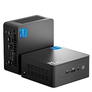Intel NUC 13 Pro, 4.6 GHz Frequency, Core i5-1340P Processor, 12C 16T, Iris Xe Graphics, Dual Channel 16GB DDR4, 512GB SSD, 8K 4-Screen Display, WiFi 6E, BT5.3 for Business, Editing, AI Creation