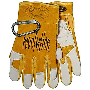Kevlar-Seamed Multi-Task Welding Gloves 1828 (Medium/Yellow)
