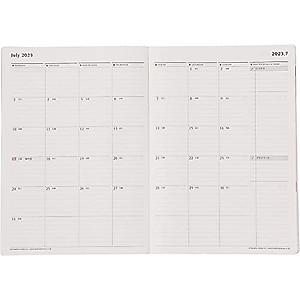 Franklin Planner Organizer, One Page Per Day, PVC, Burgundy, April 2023, A5 85471