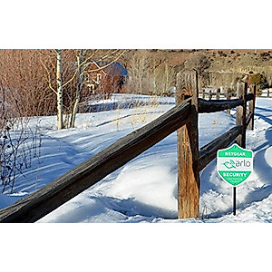 Arlo Yard Security Sign, 8 yr Weatherproof Reflective Aluminum Construction, 6 Window/Door Stickers by 3M Included