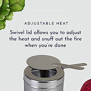 The Original Hot Pot & Shabu Shabu Pot. 2 Hot Pots - Great for Entertaining and for Personalizing your own Chinese Hot Pot at Home. Set of 2. Fuel not included.