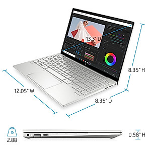 2022 Newest HP Envy 13.3" FHD Laptop Computer for Business & Student, Intel 11th Gen Core i5-1135G7 up to 4.2GHz, 8GB RAM, 256GB PCle SSD, Fingerprint Reader, Backlit Keyboard, Win 10, w/ Accessories