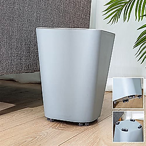 OUSIKA 4pcs Self-Adhesive Mini Caster Wheels for Storage Box Pulley Trash Can Universal Home Silent No Scratches Small Caster Wheels Pulley