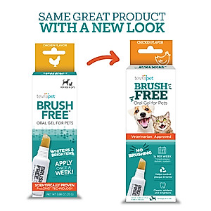 Tevra Pet Brush Free Oral Gel for Pets