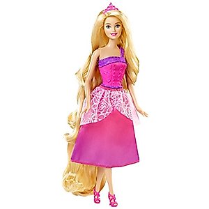 Barbie Endless Hair Kingdom Princess Doll, Pink
