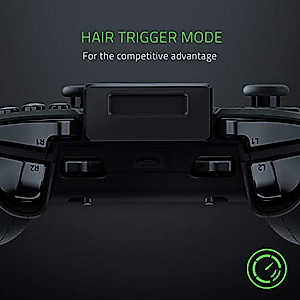 Razer Raiju Mobile: Ergonomic Multi-Function Button Layout - Hair Trigger Mode - Adjustable Phone Mount - Mobile Gaming Controller for Android