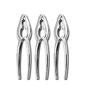 Artcome 3 pieces Seafood Tools Set Lobster Crackers Crab Crackers Sets Nut Crackers Tools