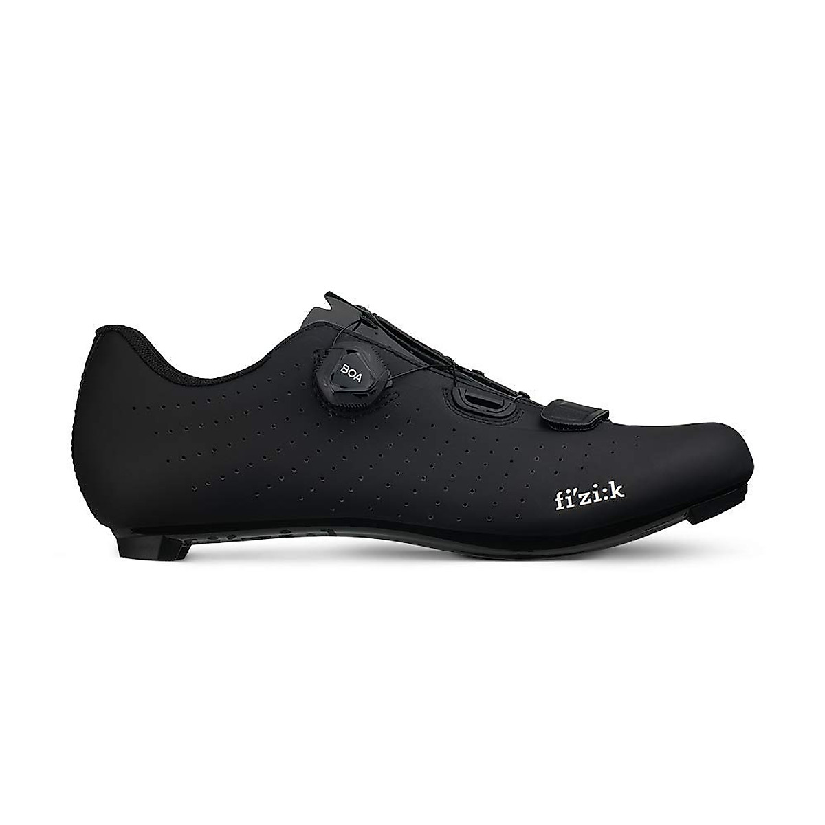 Fizik mens Tempo Overcurve Cycling Shoe, Black/Black, 6 US