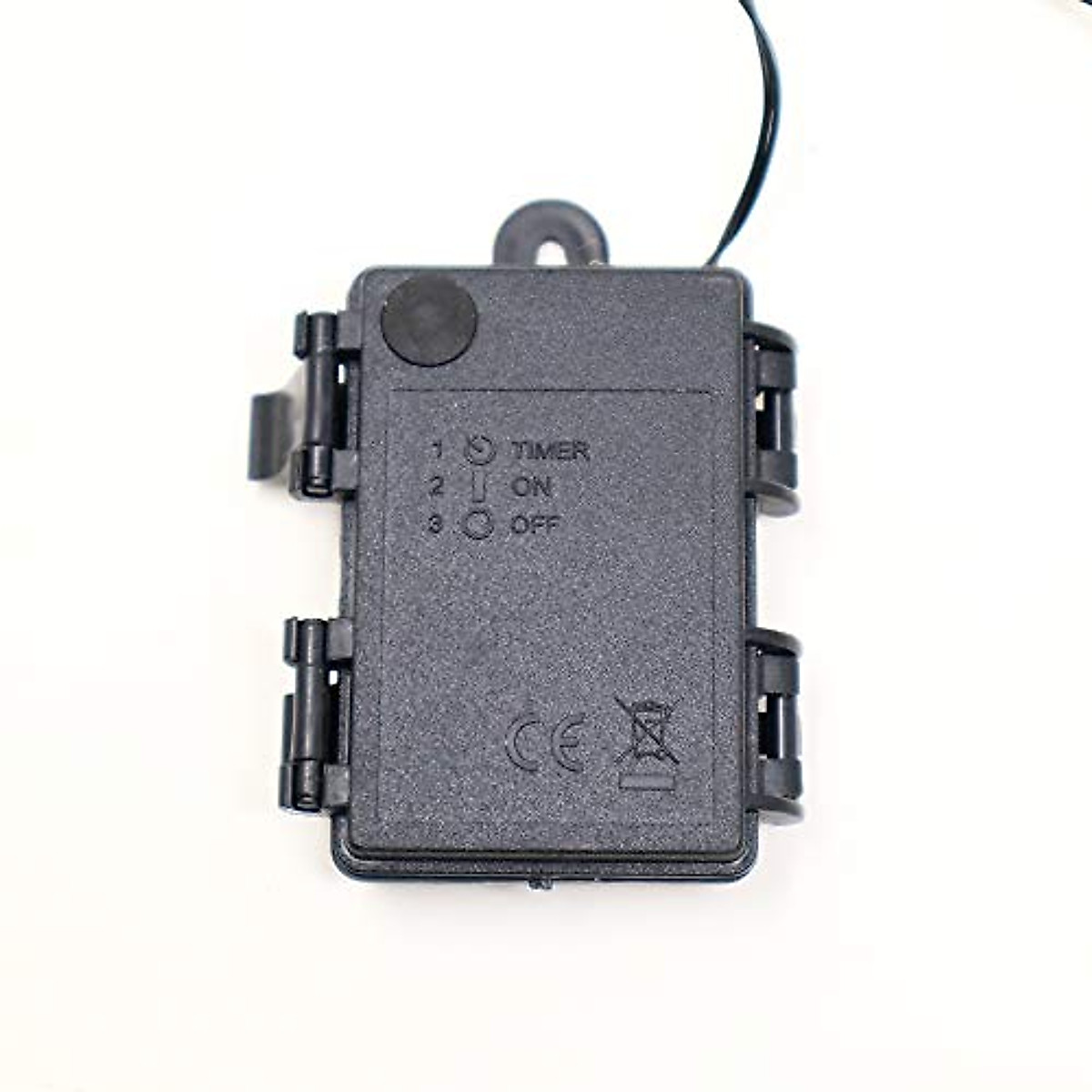 FUCHSUN Christmas Pathway Lights Decorative Garden Display LED Light 5 Pieces Warm White Battery Operated for Indoor and Outdoor Holiday Decoration-Tree