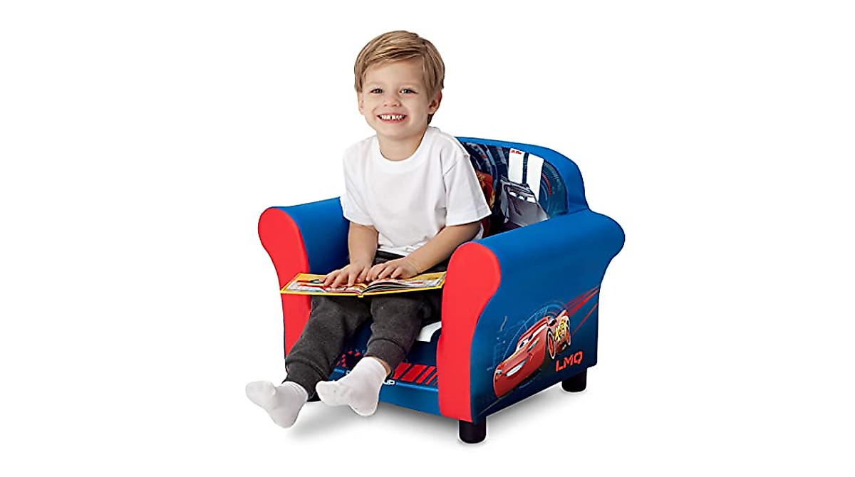 Disney Cars Upholstered Chair - Fun & Cozy for Kids