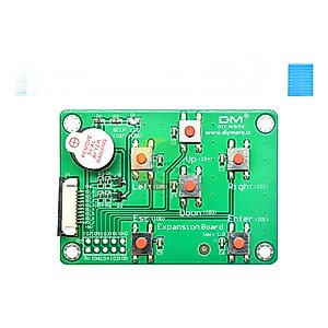 I/O Expansion Board for Nextion Enhanced HMI Intelligent LCD Display Module with Buzzer Switch 8 Pin FFC Cable for Arduino