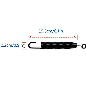 ZHNsaty 946-04173E Deck Engagement Cable 290-807 Fits MTD Craftsman Troy-Bilt Bolens 746-04173E 746-04173C 946-04173