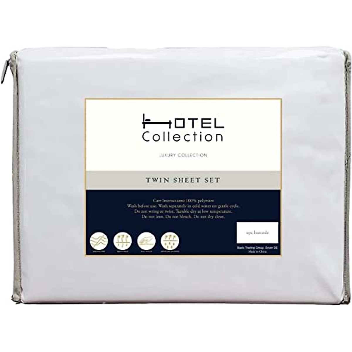 Hotel Collections Hotel Collection Sheet Set - Hotel Luxury 1800 Bedding Sheets & Pillowcases - Extra Soft Cooling Bed Sheets -