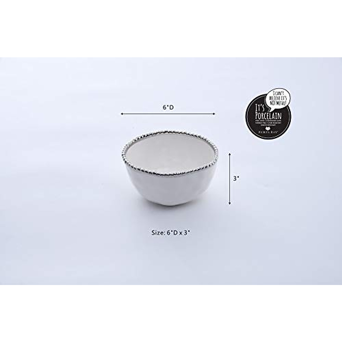 Pampa Bay Set the Table Round Cereal/Soup Bowl