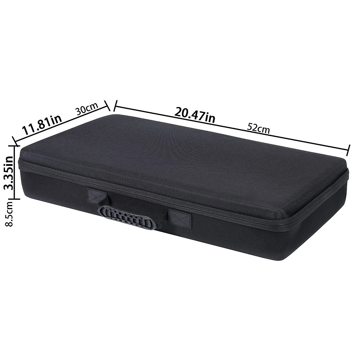 khanka Hard Travel Case Replacement for Pioneer PRO DJ (DDJ-FLX4) 2-deck Rekordbox Pioneer Smart DJ Controller