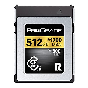 ProGrade Digital 512GB CFexpress Type B Memory Card (Gold)
