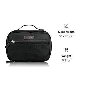 TUMI - Luggage Accessories Pouch - Travel Toiletry Bag for Men and Women - Small - Black