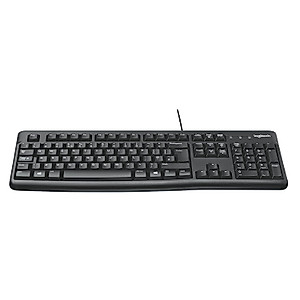 Logitech K120 USB Wired Standard Keyboard