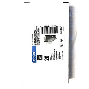 Eaton 20 amps Plug In Single Pole Circuit Breaker