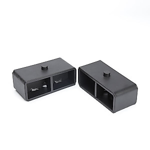 KSP 2" Rear Lift Block Set for F250 F350 Super Duty Trucks 1999-2024, 2in Rear Suspension Lift Kits Include 2pcs lift blocks and 4pcs U-bolts Compatible with Ford F-250 F-350 2WD 4WD Heavy Duty Pickup