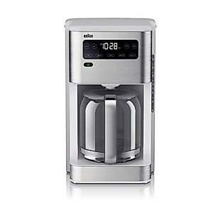 Braun KF5650WH PureFlavor Drip 14 cup Coffee Maker, White