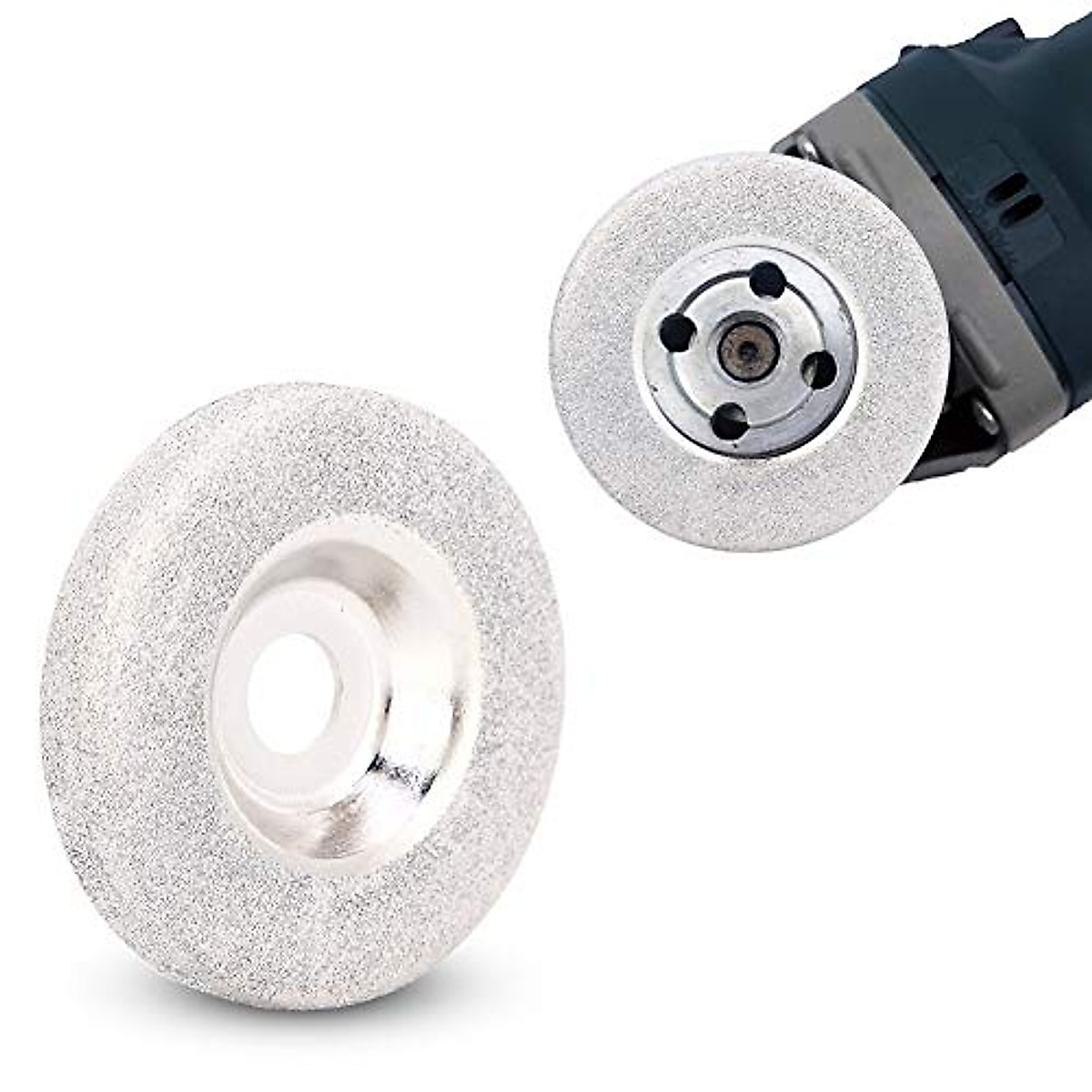 Multifunction Grinding Wheel Grinding Disc Polishing Grinding Wheel 52mm/2in Diameter Diamonds Grinder for Carbide Metal