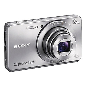 Sony Cyber-shot DSC-W690 16.1 MP Digital Camera with 10x Optical Zoom and 3.0-inch LCD (Silver) (2012 Model)