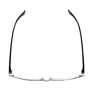 Foster Grant Men's Pete Rectangular Reading Glasses, Black and Brown, 3 Pack, 1.25x