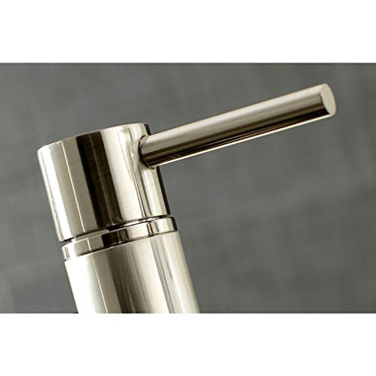Kingston Brass KS8288DLBS Concord Bridge Kitchen Faucet, Brushed Nickel, 14 x 8.38 x 12.19
