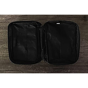 Bible Cover for Boys, Zippered, with Handle, Canvas, Gray, Medium