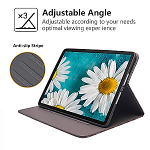 stmedazm Case for Samsung Galaxy Tab A8 10.5 Inch 2022 Tablet [SM-X200/X205/X207], Slim PU Leather Case, Adjustable Stand with Auto Wake/Sleep - Cute Cat Face Smile Meow