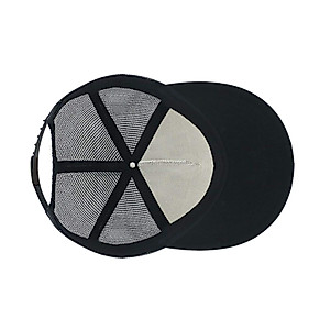 kiss me Where i Pee Hat Sandwich Vintage Adjustable Baseball Caps Sun Cap Unisex Outdoor Black