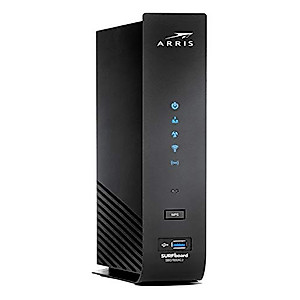 ARRIS Surfboard SBG7600AC2 DOCSIS 3.0 Cable Modem & AC2350 Dual-Band Wi-Fi Router, Approved for Cox, Spectrum, Xfinity & Others (Black) & Roku Express 4K+ 2021 | Streaming Media Player HD/4K/HDR