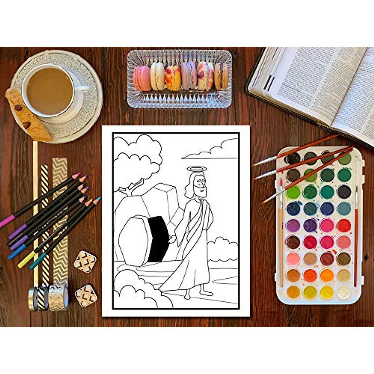 Bible Coloring Book for Kids