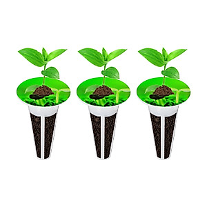 120 PCS Plant Grow Stickers, Grow Baskets Labels, Hydroponic Plant Label for Seedlings Garden Pods Plant Labels for Labeling Plants and Understanding Plant Growth