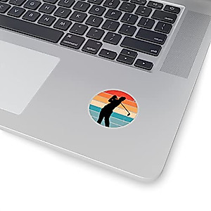 Teegarb Letter Blanket Sticker Decal Hilarious Golfing Golfer Husband Player Sarcasm Introvert Humorous Athletes Stickers for Laptop Car 6" × 6" / White