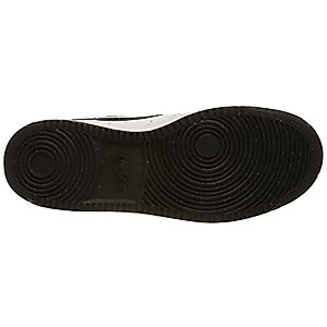 NIKE Men's Sneaker, White Black Metallic Gold, 10.5