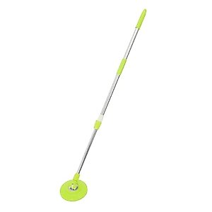 Beavorty Rotating Mop Rod Mop Poles Mop Stick Pole Replacement Mops Stick Pole Commercial Cleaning Mop Handle Telescopic Mop Handle Stick Mop Head Replacement Pole Mop Handles Green Plastic