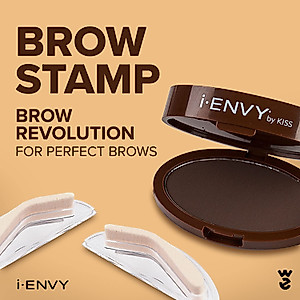 i ENVY BY KISS Brow Stamp Perfect Eyebrow Dark Brown KPBS01