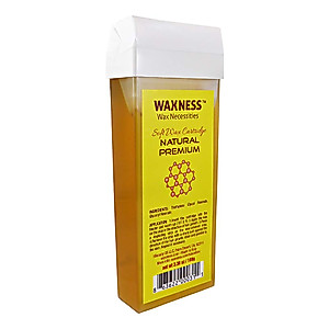 Wax Necessities Waxness Natural Polymer Premium Soft Wax Cartridge 3.38 Ounces