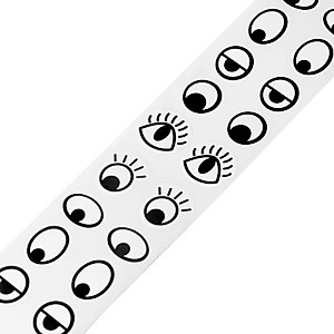 2000 Pieces Eye Stickers Labels. Eyes Self Adhesive Stickers for DIY Handmade Arts and Crafts Toys and Home Decoration（ Black and White）