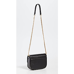 Tory Burch Women's Robinson Convertible Shoulder Bag, Black, One Size
