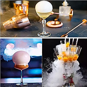 GAOMIN Cocktail Smoker Kit Smoking Gun Food Smoker Portable Smoke Infuser for Drinks Molecular Bubble Water Sprayer Handheld Drink Smoker Kit for Bar Kitchen Restaurant