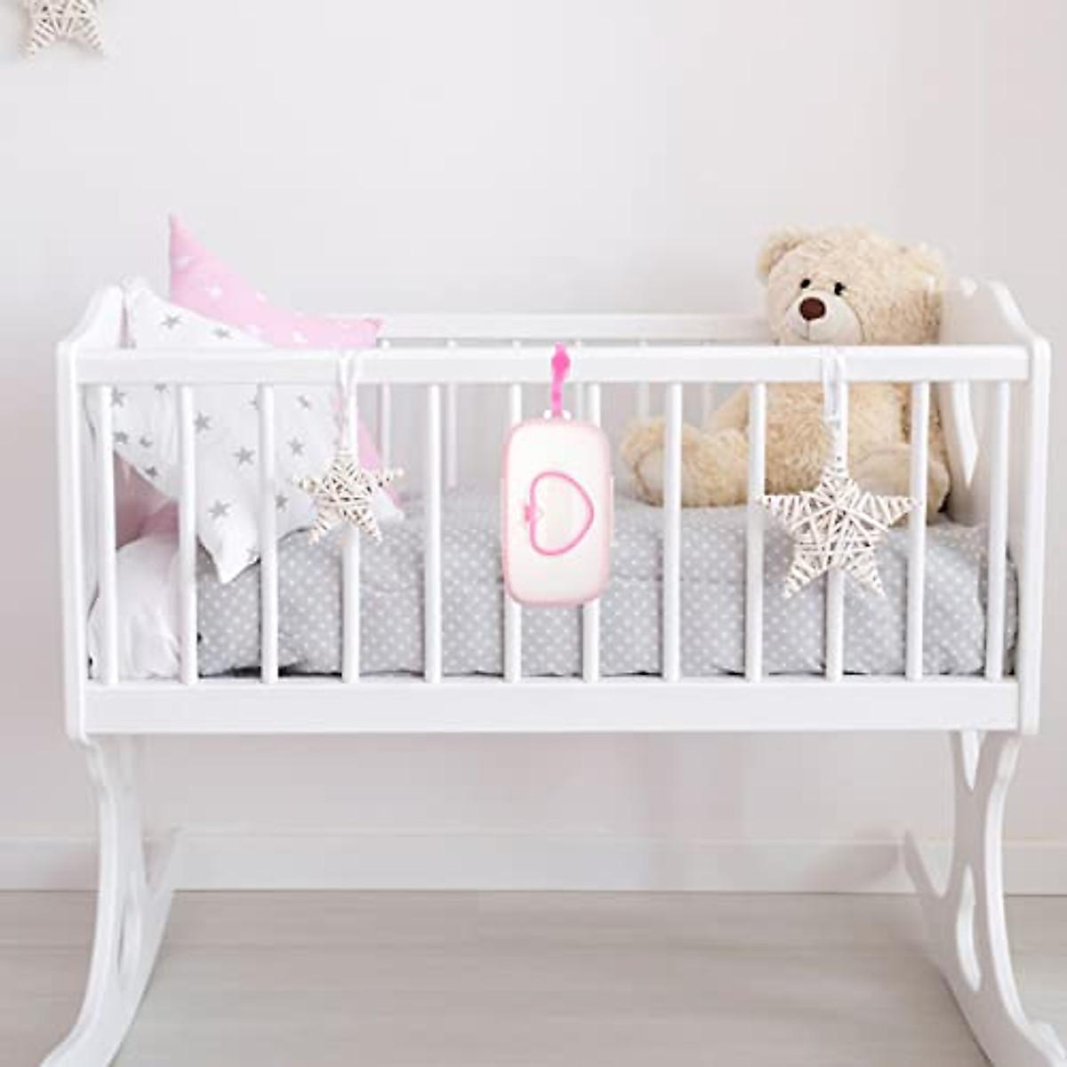 Healifty Portable Wipes Dispenser Baby Wipe Holder Portable Wipes Case Reusable Refillable for Outdoor Travel Wipe Carrying Pouch Baby Stroller Hanging Pink