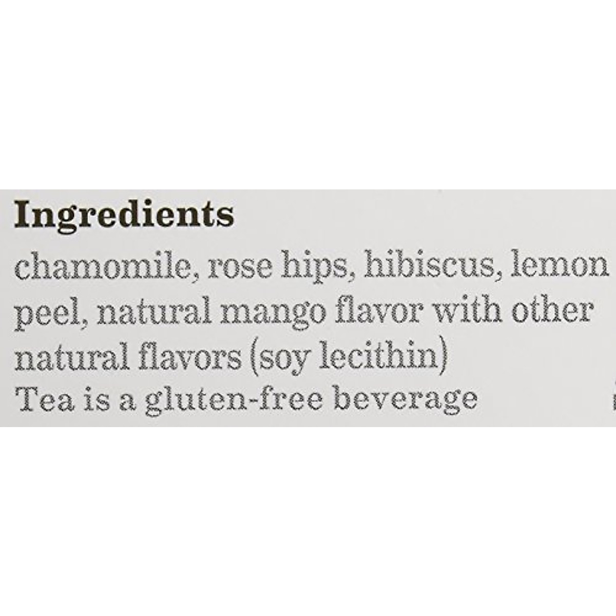 Bigelow Tea Chamomile with Mango Tea, 20 ct