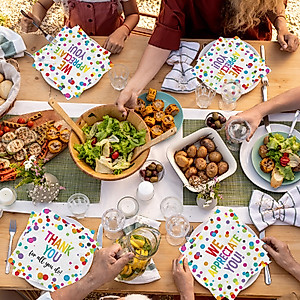 Appreciation Decorations,40pcs Thank You Napkins We Appreciate You Napkins Employee Appreciation Decor for Volunteer Appreciation Teacher Doctor Graduation Appreciation Party Decor