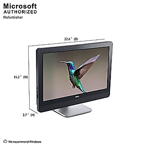 DELL Optiplex 9020 All In One FHD (1920 x 1080) Business PC, Intel 4th Gen Quad Core i5-4570S, 8GB Ram, 500GB HDD, HDMI, VGA, WIFI, DVD-RW, Bluetooth, USB 3.0, Win 10 Pro (Renewed)']