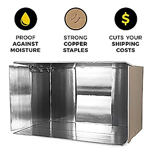 Live 2day Insulated Shipping Box with Dry Ice Packs | for Shipping Fresh Food | for Coolers and Lunch Bags