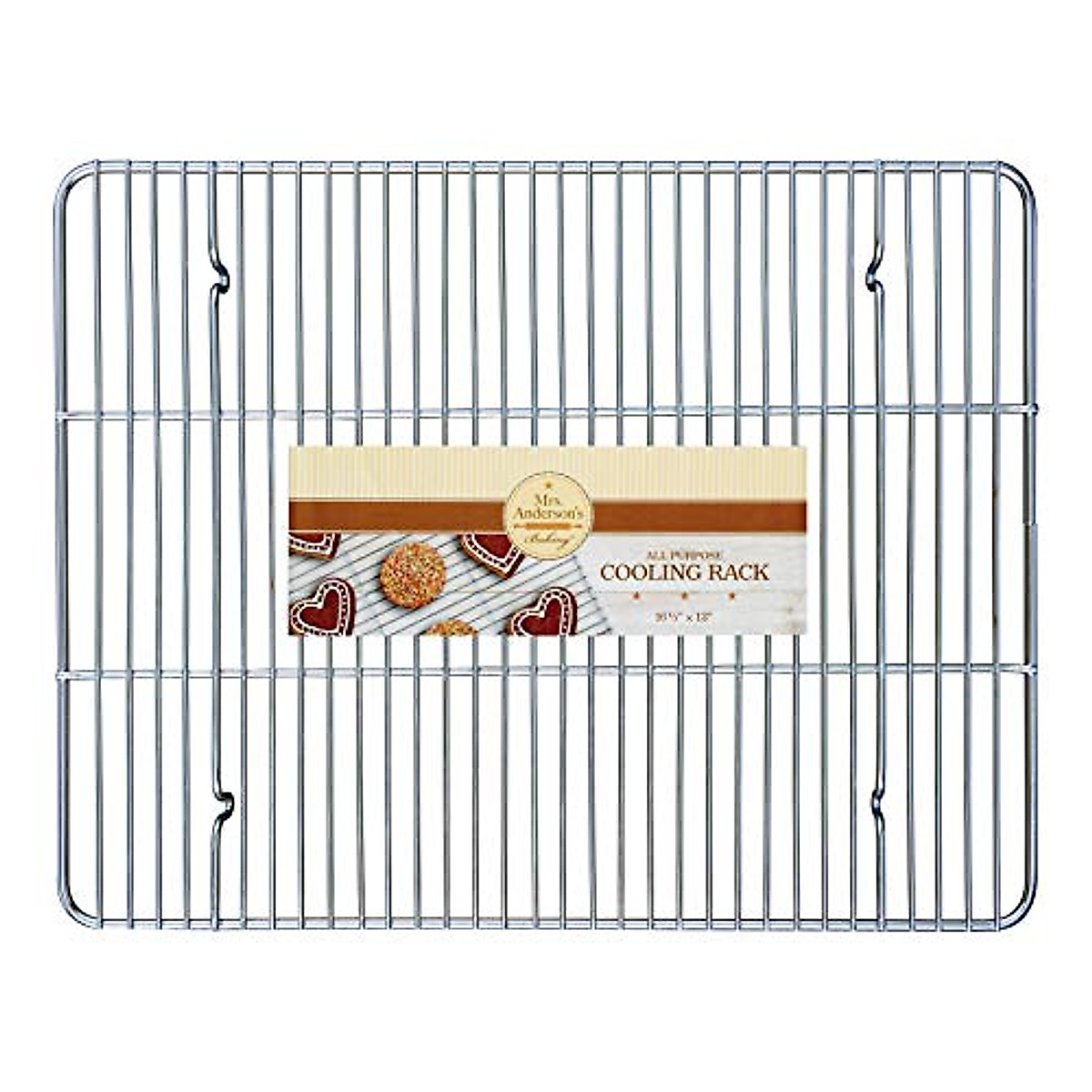 Mrs. Anderson’s Baking Professional Baking and Cooling Rack, 16.5 x 13-Inches