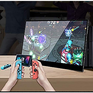 Portable Touch Monitor,Corkea 8.9 Inch 1920×1200 IPS Display with Dual USB-C and HDMI Input,HDR,Slim and Lightness,S Built-in Dual Speakers External Monitors (14 Inch 4K Touchscreen Monitor)